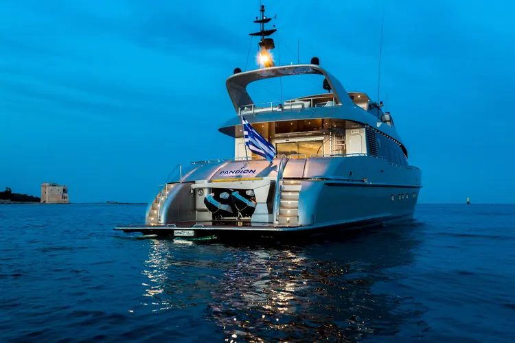 PANDION yacht for charter (Heesen Yachts, 37m, 1995)